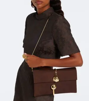 Simkhai Amaya Leather Clutch