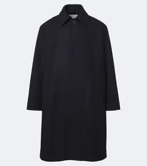 Studio Nicholson Ady Wool-blend Overcoat - Blue