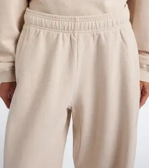Jacquemus Corso Cotton Fleece Sweatpants - Beige