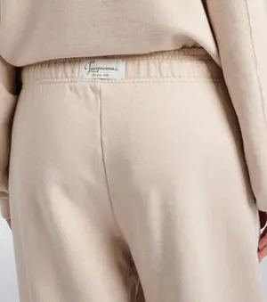 Jacquemus Corso Cotton Fleece Sweatpants - Beige