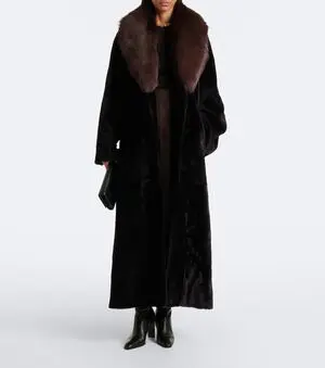 Nour Hammour Astoria Shearling Coat