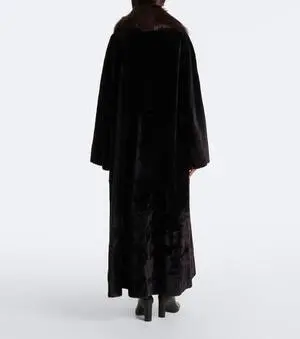 Nour Hammour Astoria Shearling Coat