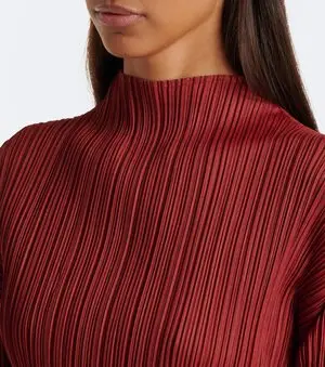 Issey Miyake Monthly Colors: September Pleated Top