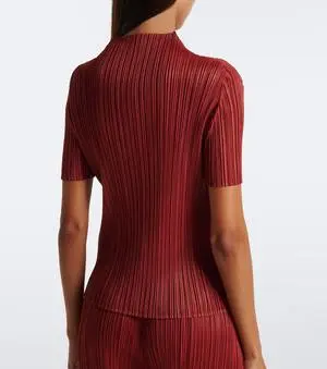 Issey Miyake Monthly Colors: September Pleated Top
