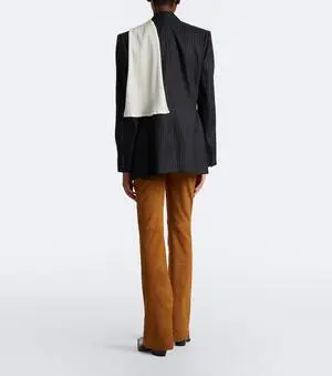 7 For All Mankind Dojo Suede Flared Pants