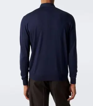 Fedeli Wool Polo Sweater