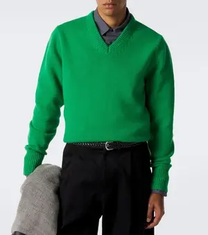 Studio Nicholson Miska Wool Sweater - Green