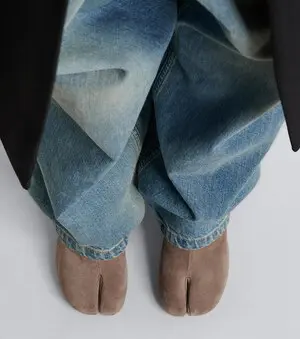 MAISON MARGIELA Tabi Suede Ankle Boots