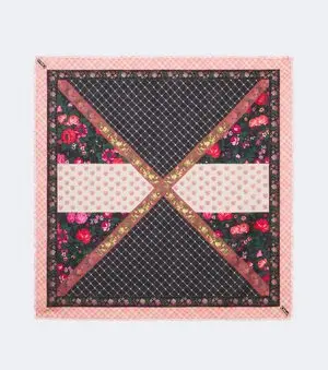 Chloé Folk Cashmere And Wool Scarf - Multicoloured