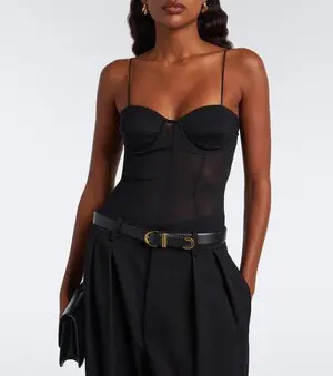Alex Perry Sheer Bodysuit