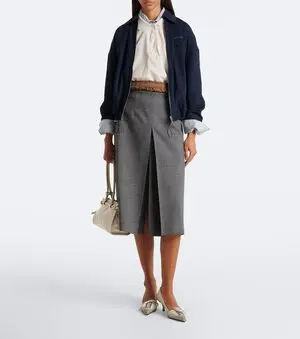 Prada Reversible Re-nylon And Jersey Blouson Jacket