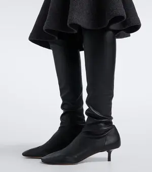 Jacquemus Collant Leather Knee-high Boots