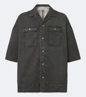 Rick Owens Magnum Tommy Denim Shirt - Grey