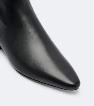 Veronica Beard Glinda Leather Ankle Noots
