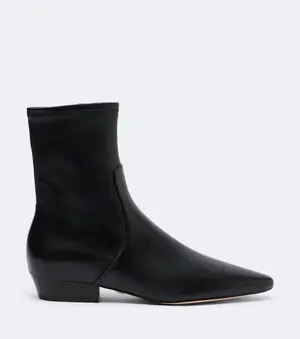 Veronica Beard Glinda Leather Ankle Noots