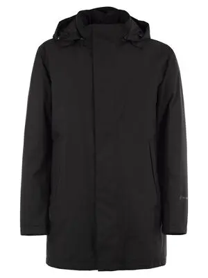 Herno Gore-tex Technical Parka With Hood - Black