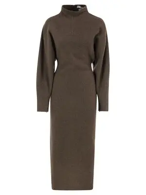 Max Mara Mxstenuta Virgin Wool And Cashmere Midi Dress