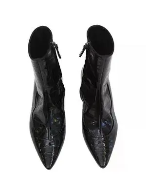 Christopher Esber Corte Embossed Ankle Boots