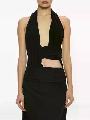 Christopher Esber Draped Cummerbund Maxi Dress
