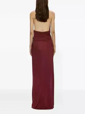 Christopher Esber Draped Cummerbund Maxi Dress
