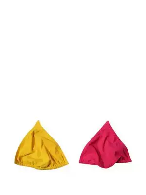 Dolce & Gabbana Colour-block Triangle Bikini Top
