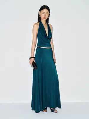 REFORMATION Caitie Knit Two Piece - Blue