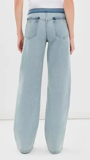 Christopher Esber Troy Deconstruct Leather Jeans