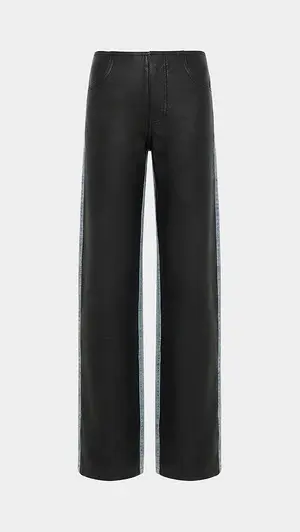 Christopher Esber Troy Deconstruct Leather Jeans