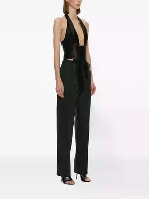 Christopher Esber Reyer Satin Tie Top