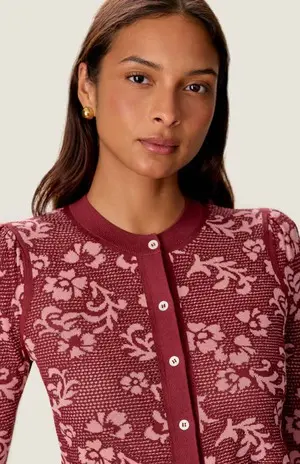 Rebecca Taylor Bryn Jacquard Cardigan