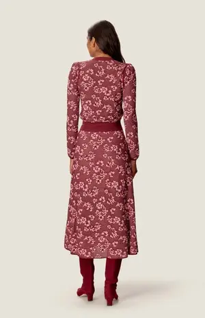 Rebecca Taylor Bryn Jacquard Sweater Skirt