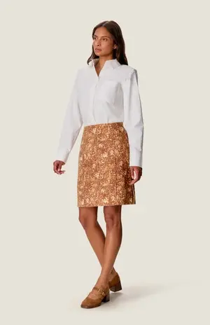 Rebecca Taylor Isha Velvet Skirt