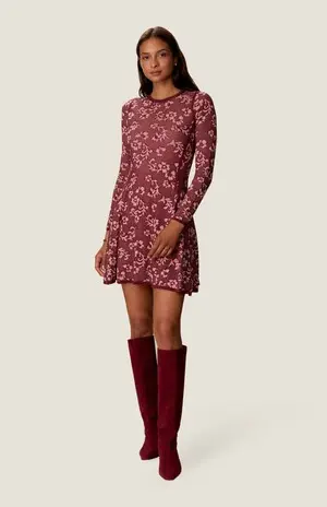 Rebecca Taylor Daleney Jacquard Sweater Dress