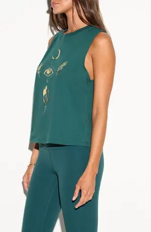 Spiritual Gangster Moonlit Alchemy Vibe Graphic Tank