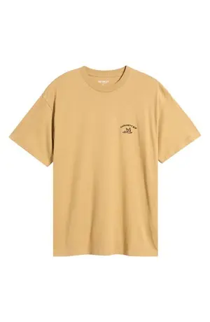 Carhartt Work In Progress Embroidered Animated Duck Organic Cotton T-shirt