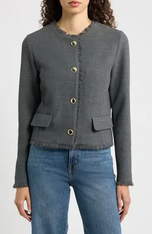 EMME Frayed Edge Jacket