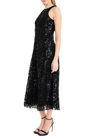 Maggy London Sequin Cocktail Dress