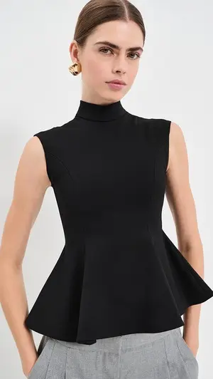 Françoise Willa Top - Blk