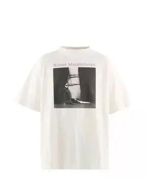SAINT MXXXXXX Robert Mapplethorpe Photographic-print T-shirt - Neutrals