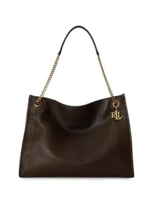 Ralph Lauren Bradley Leather Tote Bag - Brown