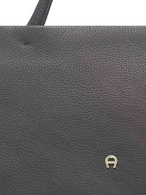 AIGNER Small Paola Grained-leather Tote Bag