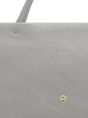 AIGNER Small Paola Grained-leather Tote Bag