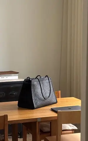 BEMBIEN Hanna Woven Leather Tote