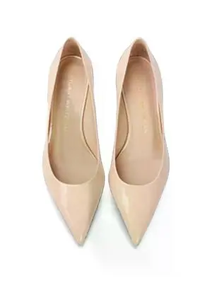 STUART WEITZMAN Pointed-toe Kitten-heel Pumps