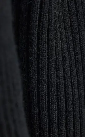 THE FRANKIE SHOP Larice Hooded Knit Wool Top