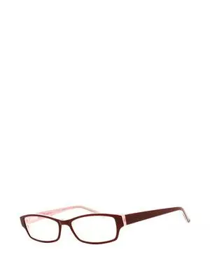 ADENSCO Rectangle-frame Glasses - Red