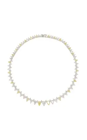 ANABELA CHAN Candy Infinity Rhodium Vermeil Diamond Necklace - Multi
