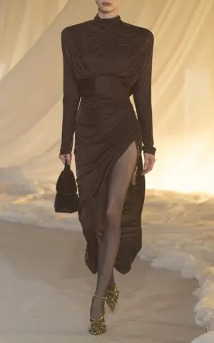 Balmain Long Jersey Dress