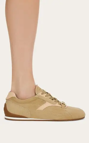 FERRAGAMO Sophie Leather Sneakers