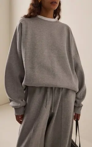THE FRANKIE SHOP Mirra Cotton Sweatshirt